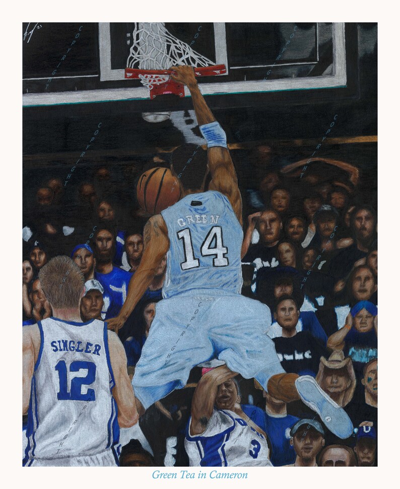 Danny Green Dunk Over Greg Paulus - Etsy