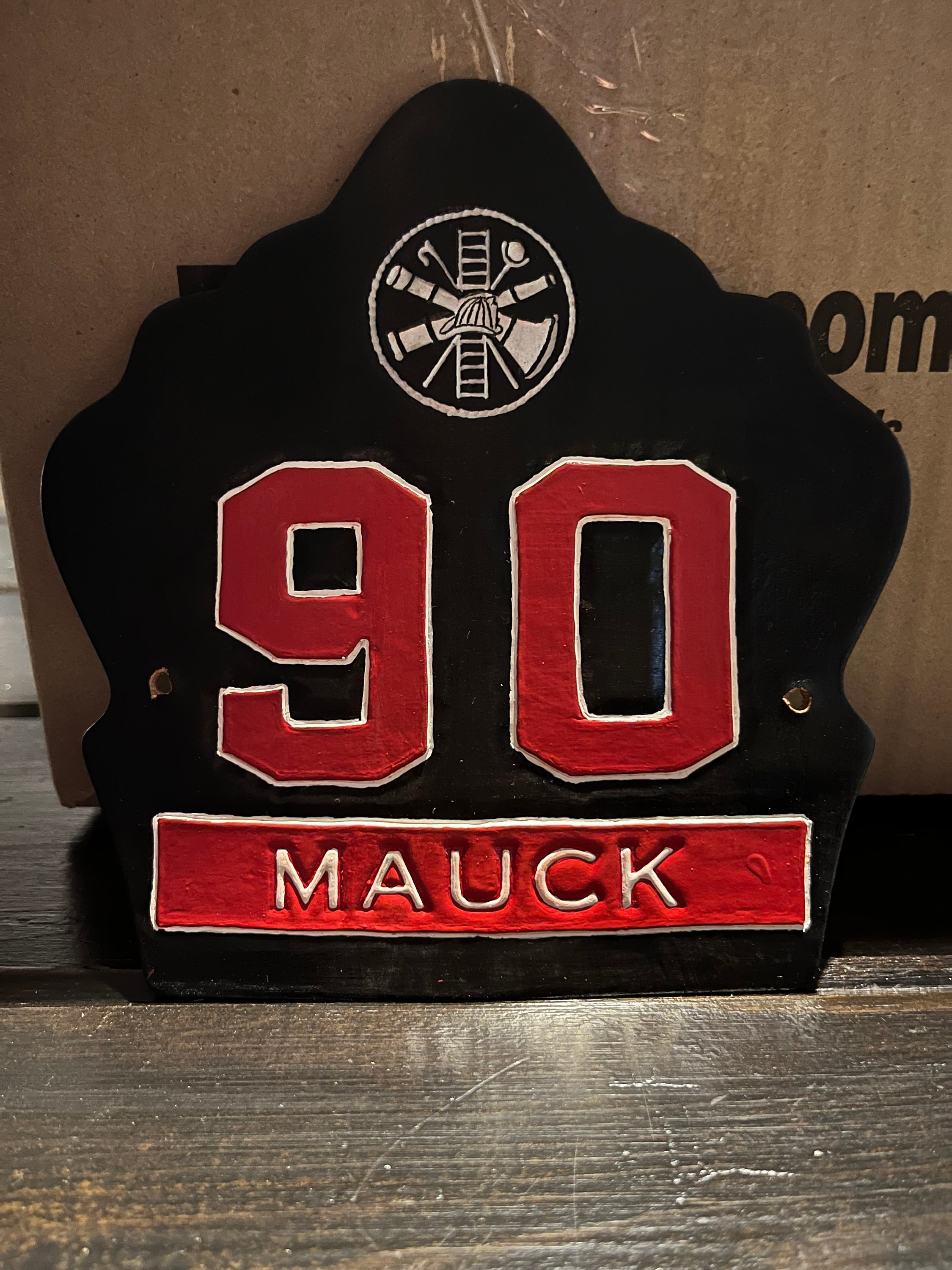 Custom Fire Helmet Shield - Etsy