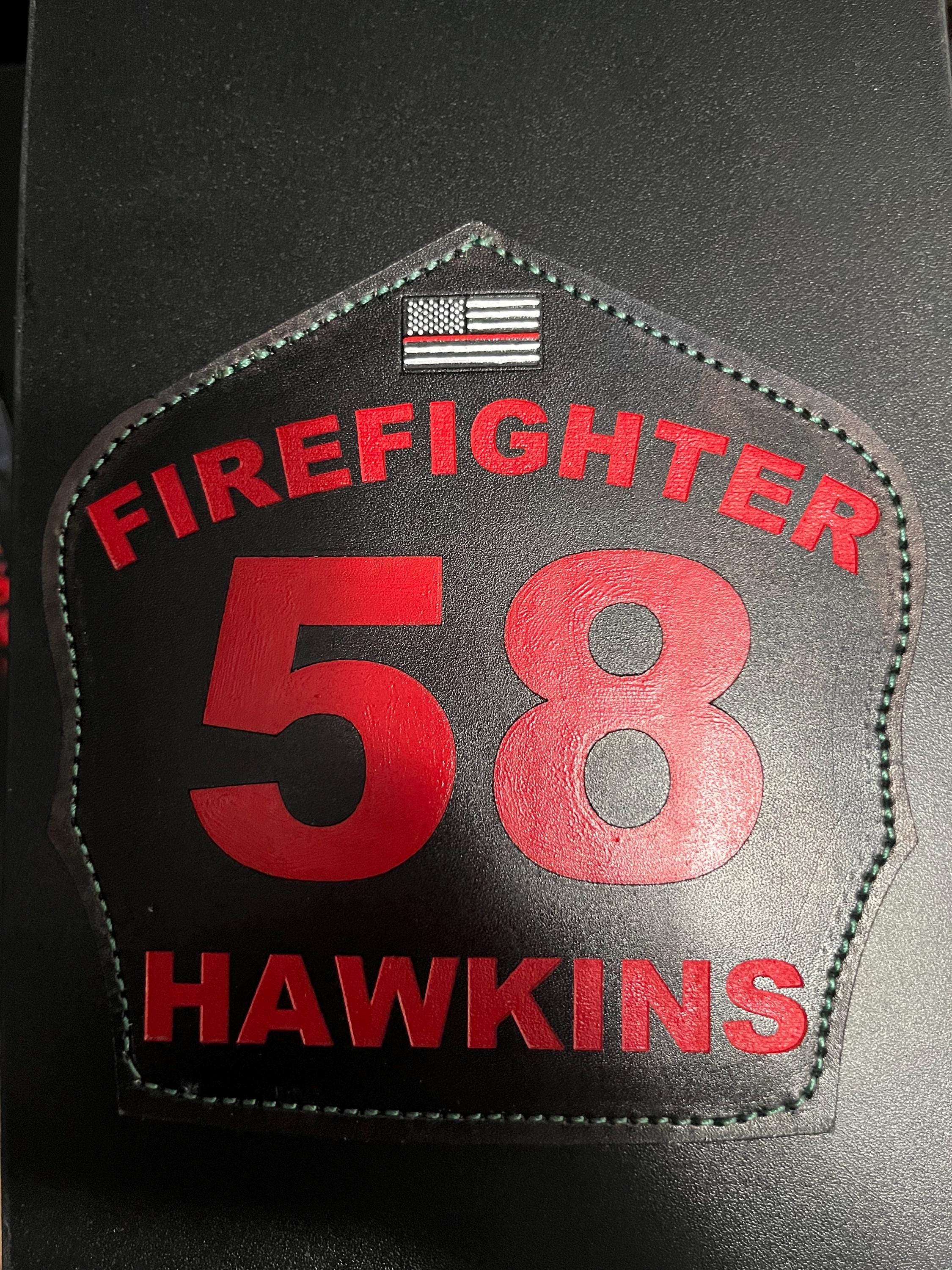 Custom Laser Fire Helmet Shield - Etsy