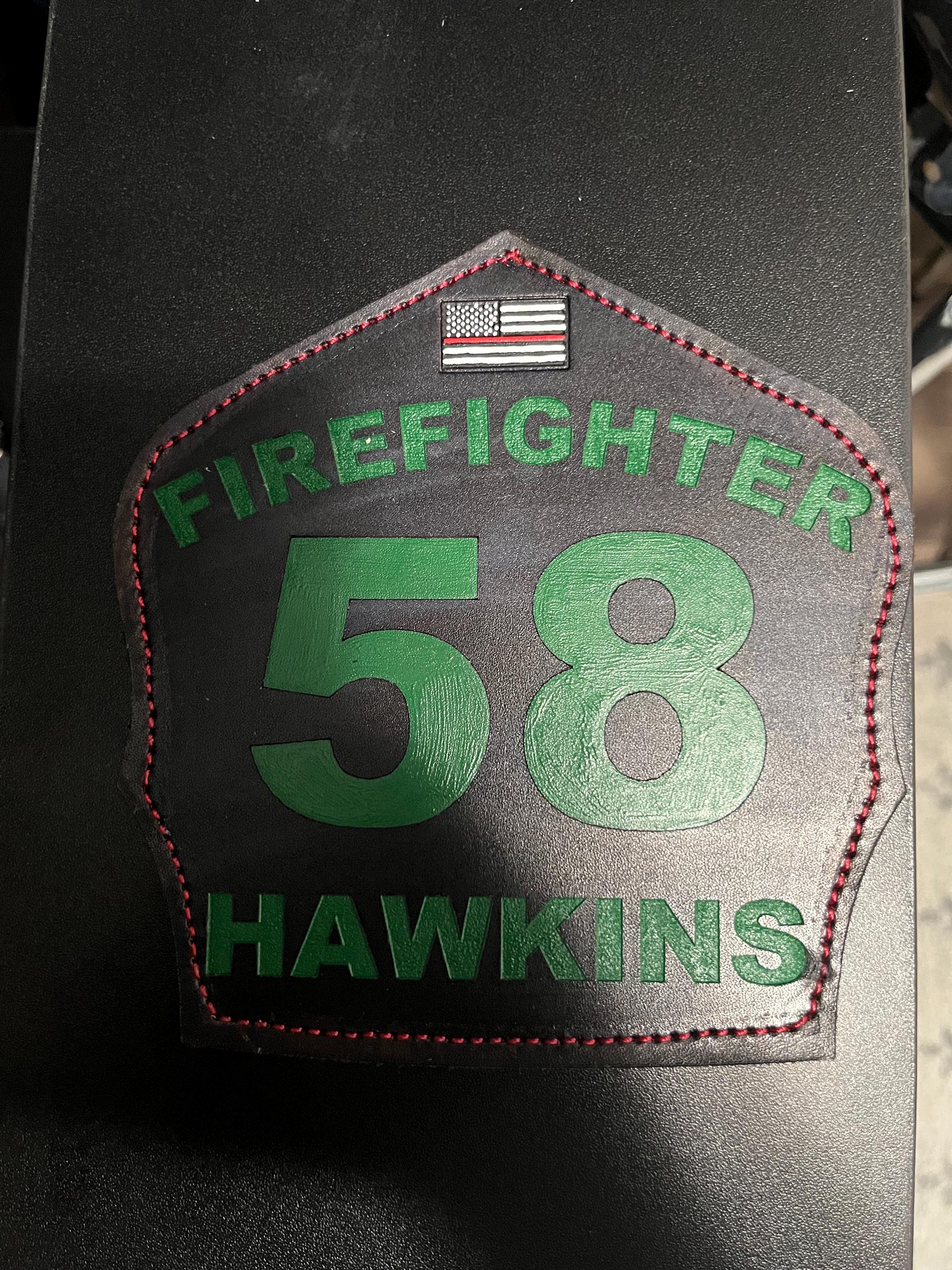 Custom Laser Fire Helmet Shield - Etsy