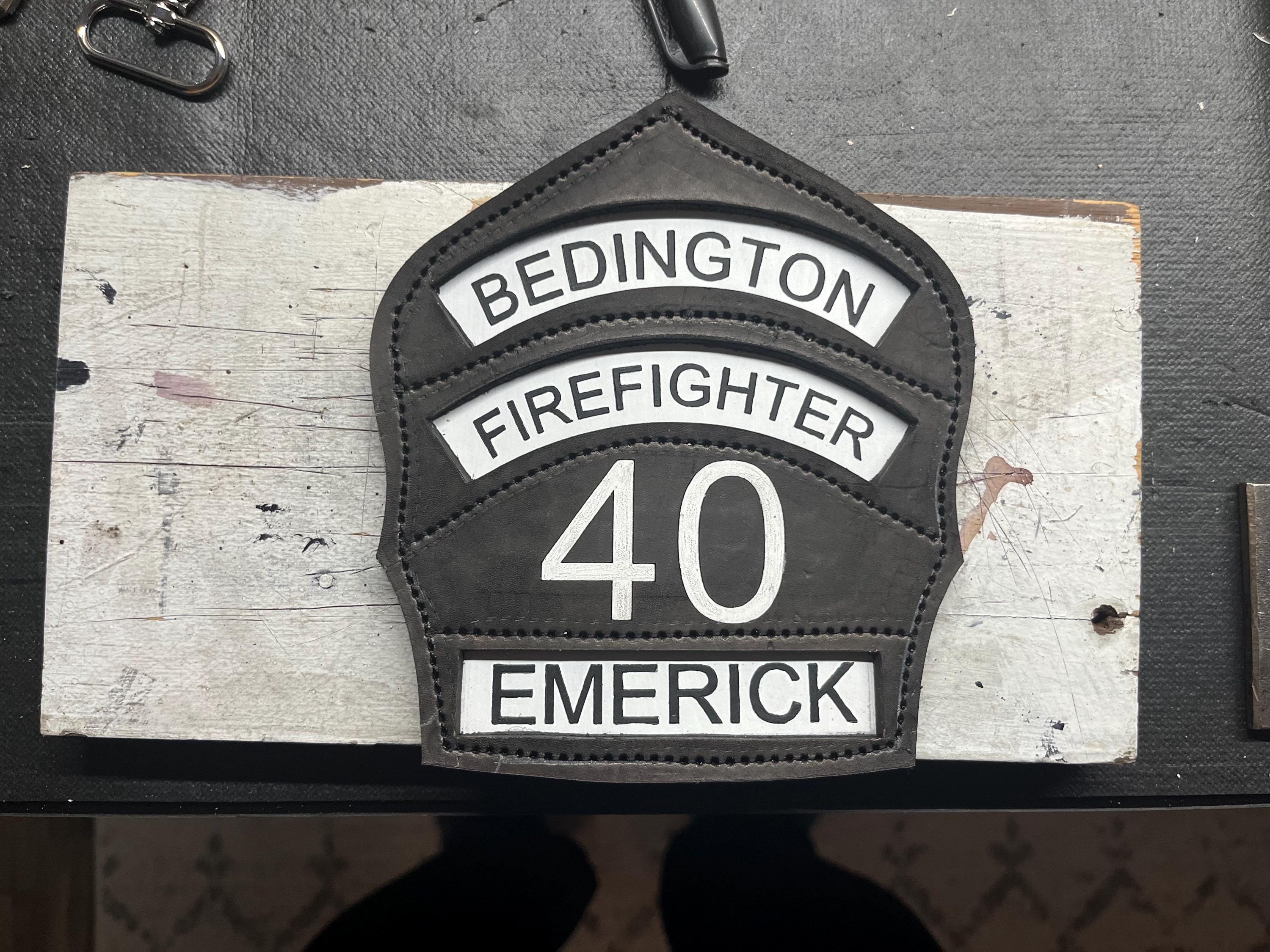 Custom Fire Helmet Shield - Etsy