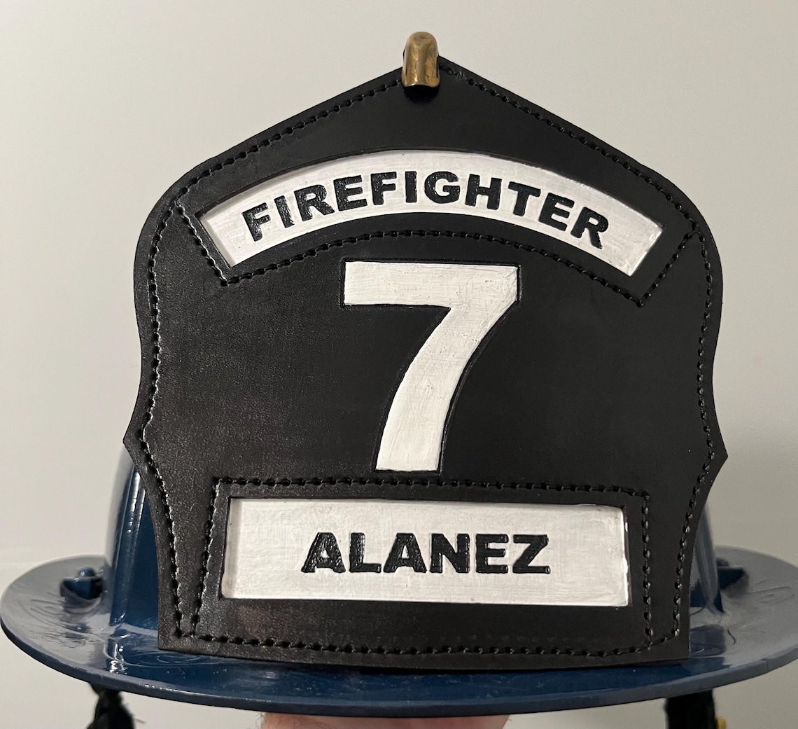 Custom Fire Helmet Shield - Etsy