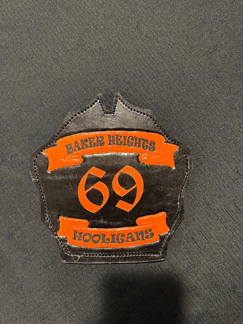 Custom Hand Stamped Fire Helmet Shield - Etsy