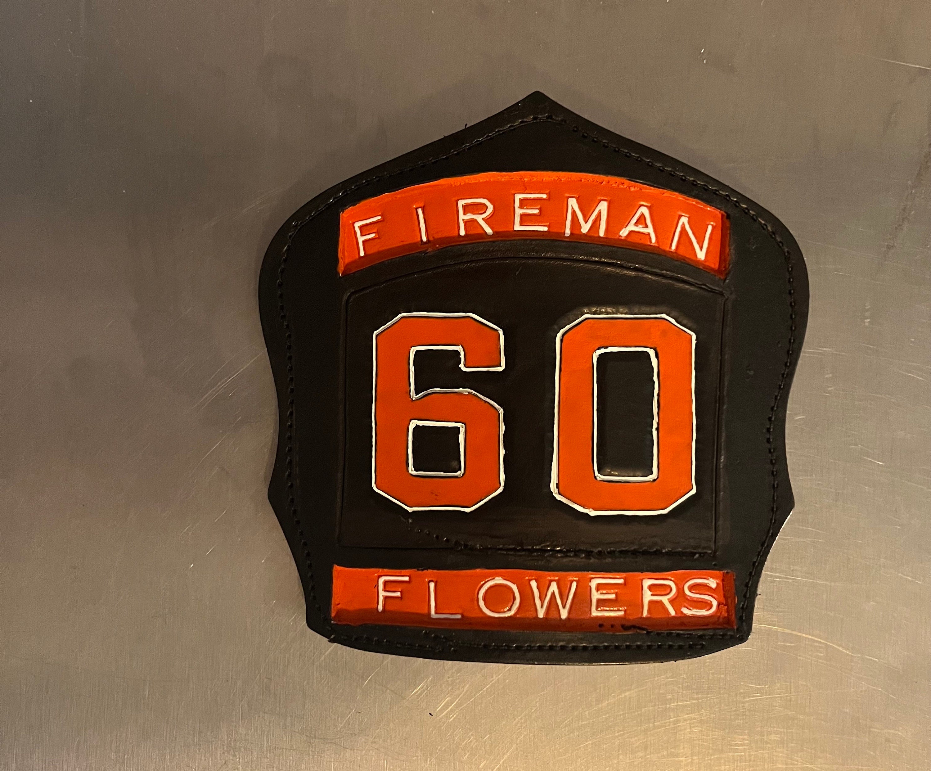 Custom Fire Helmet Shield - Etsy