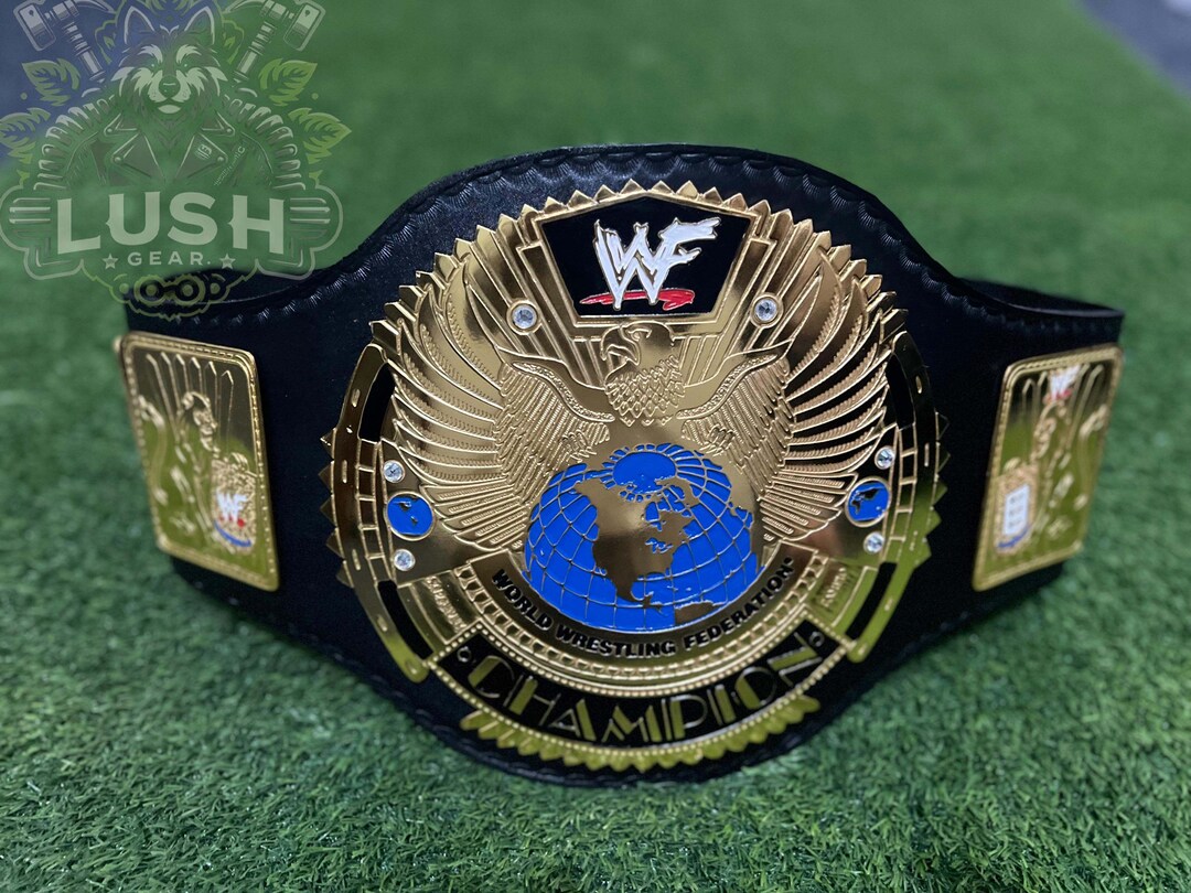 New Big Eagle World Heavyweight Block Logo Black Handmade Hand Tooled ...