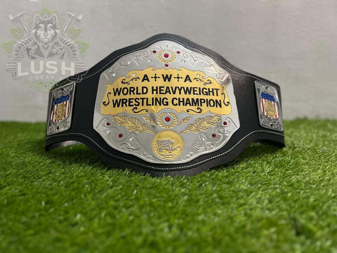 AWA World Heavyweight Wrestling Champion Title Belt Replica ...