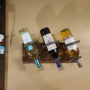 Rustic Wine Rack - Etsy