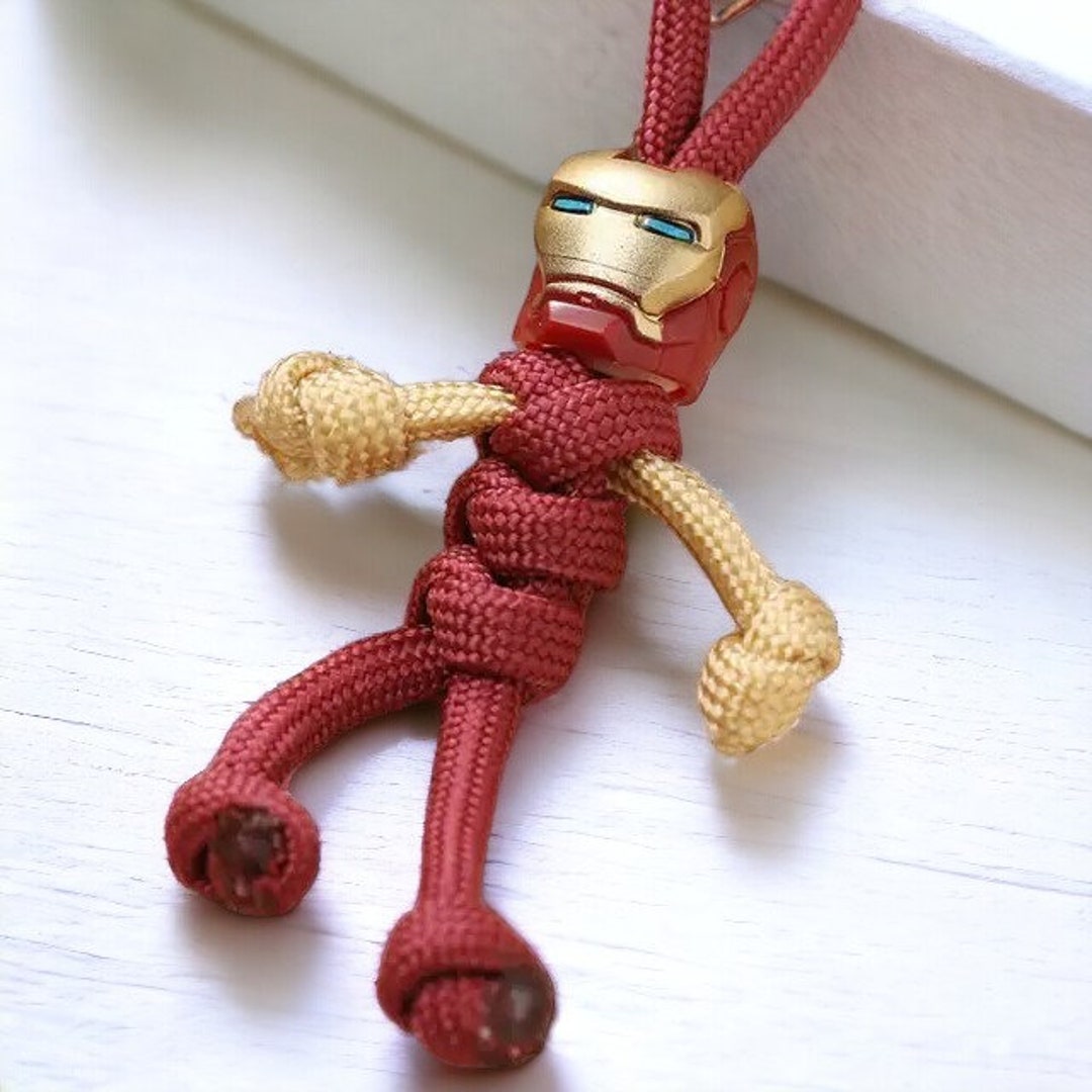 Marvel Super Heroes Keychain Rope Keychain Iron Man Keychain Lego Gift ...