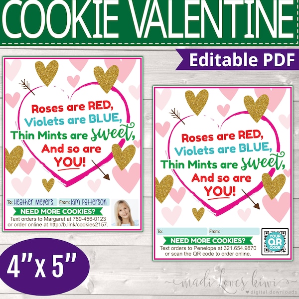 Girl Scout Cookie Sign - Etsy