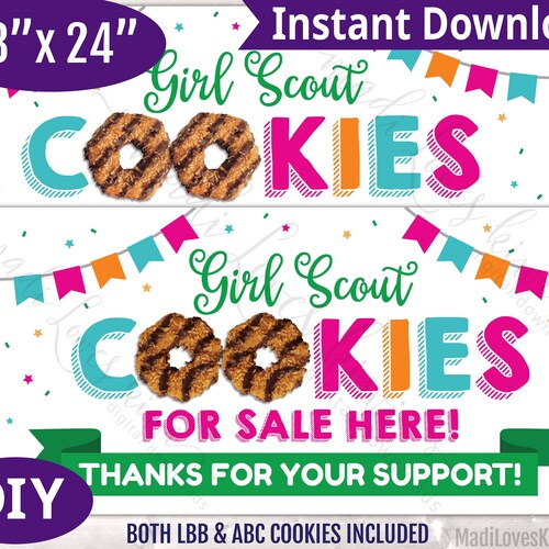 Cookie Booth Sign Stop Cookies Sold Here Printable Cookie - Etsy