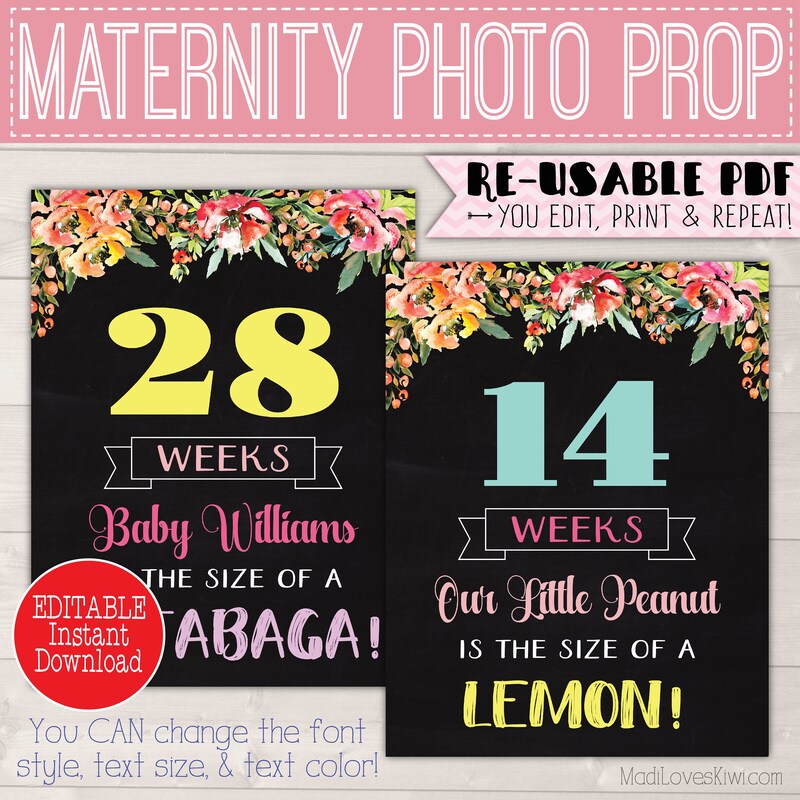Pregnancy Chalkboard - Etsy