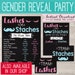 Bowties or Bows Gender Reveal Silly String Label Printable - Etsy