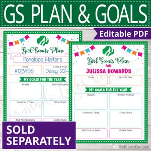 Printable Make New Friends Coloring Page for Girl Troop, Scout Leader ...