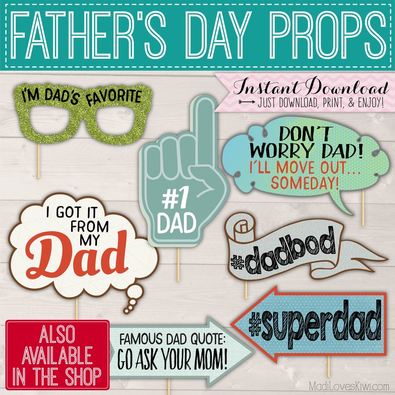 Happy Mother's Day Photo Booth Props Printable MUM - Etsy