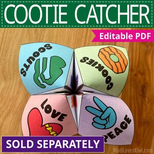 Printable Girl Scout Promise & Law Bookmark COMMUNITY, Troop Meeting ...