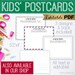 Editable Playdate Calling Card for Kid Printable Summer Play - Etsy