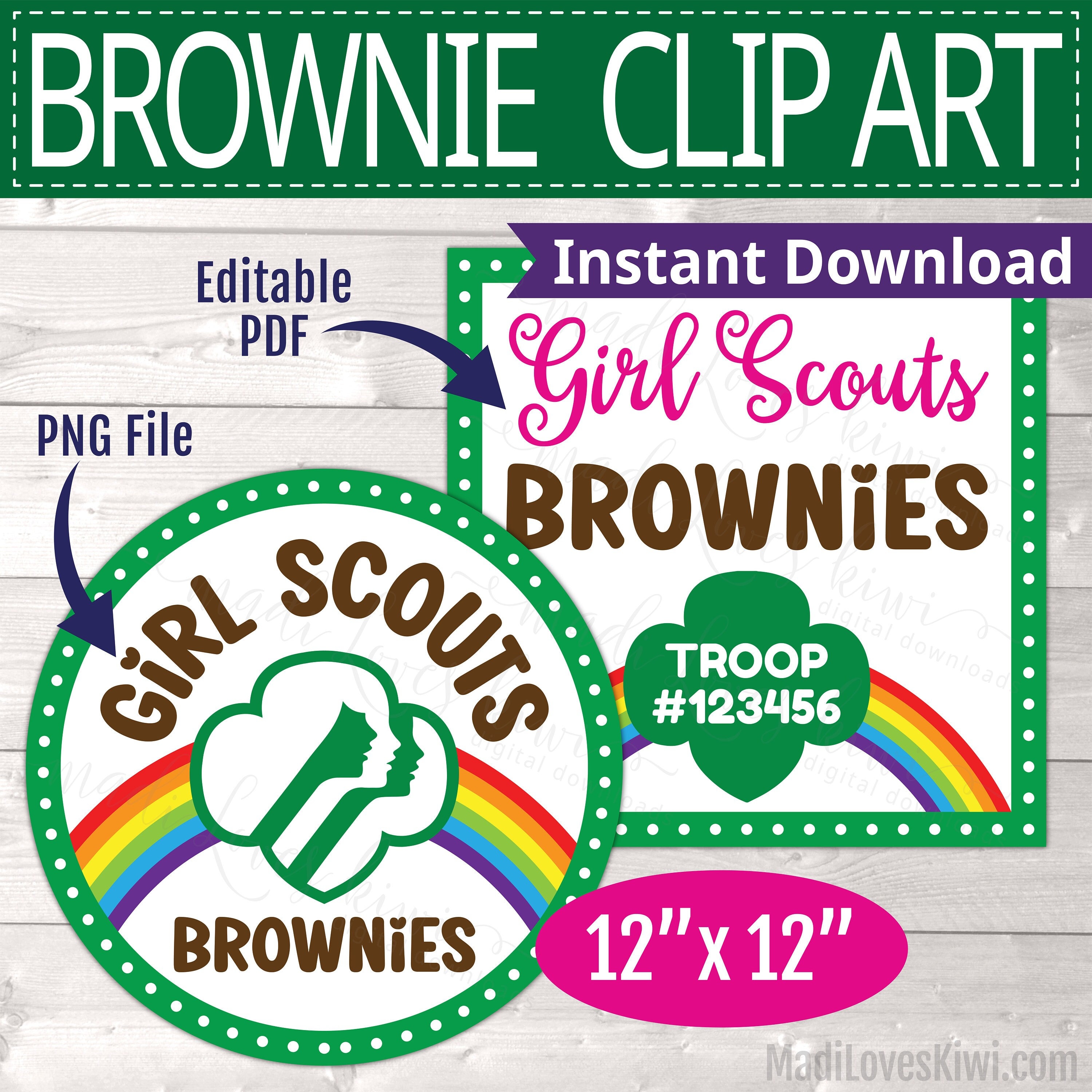 Girl Scout Brownie Logo
