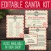 Printable Santa Nice List Certificate, Santas Good List Editable PDF ...
