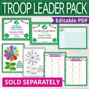 Printable Girl Scout Promise and Law Poster for Troop 8x10 & - Etsy Canada