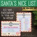 Printable Santa Nice List Certificate, Santas Good List Editable PDF ...