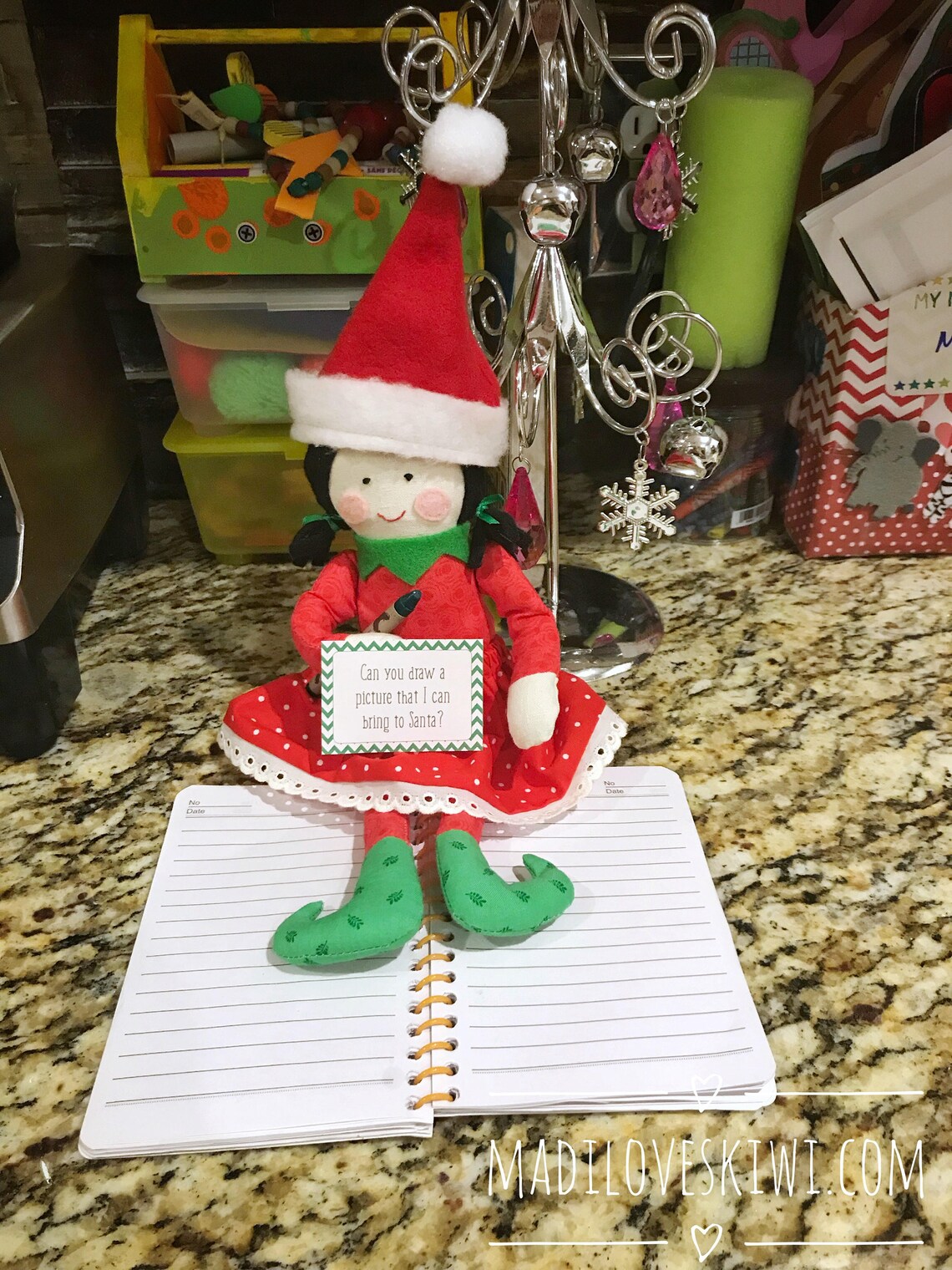 Printable Elf Note PDF Template Editable Christmas Prop - Etsy