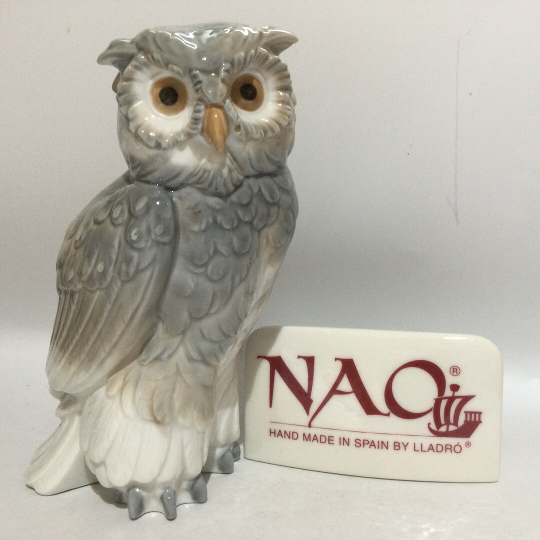 NAO by Lladro Porcelain Owl Figurine - Etsy