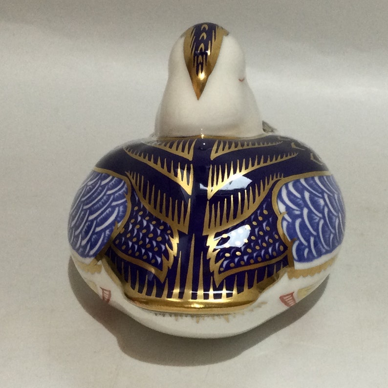 Royal Crown Derby LARGE BLUE DUCK Paperweight - Etsy