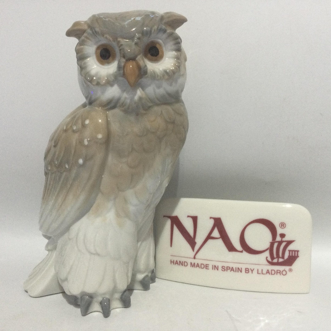 NAO by Lladro Porcelain Owl Figurine - Etsy