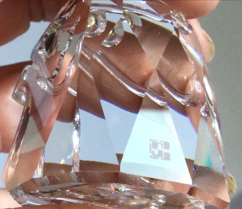 BOXED Swarovski Crystal Small FALCON HEAD #013892 - Etsy