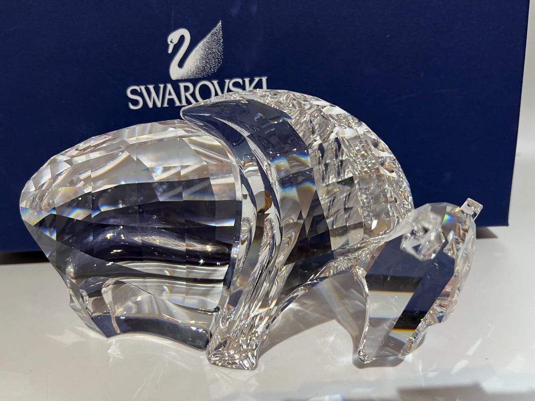 CASED Swarovski Crystal SYMBOLS BUFFALO #624598 - Etsy
