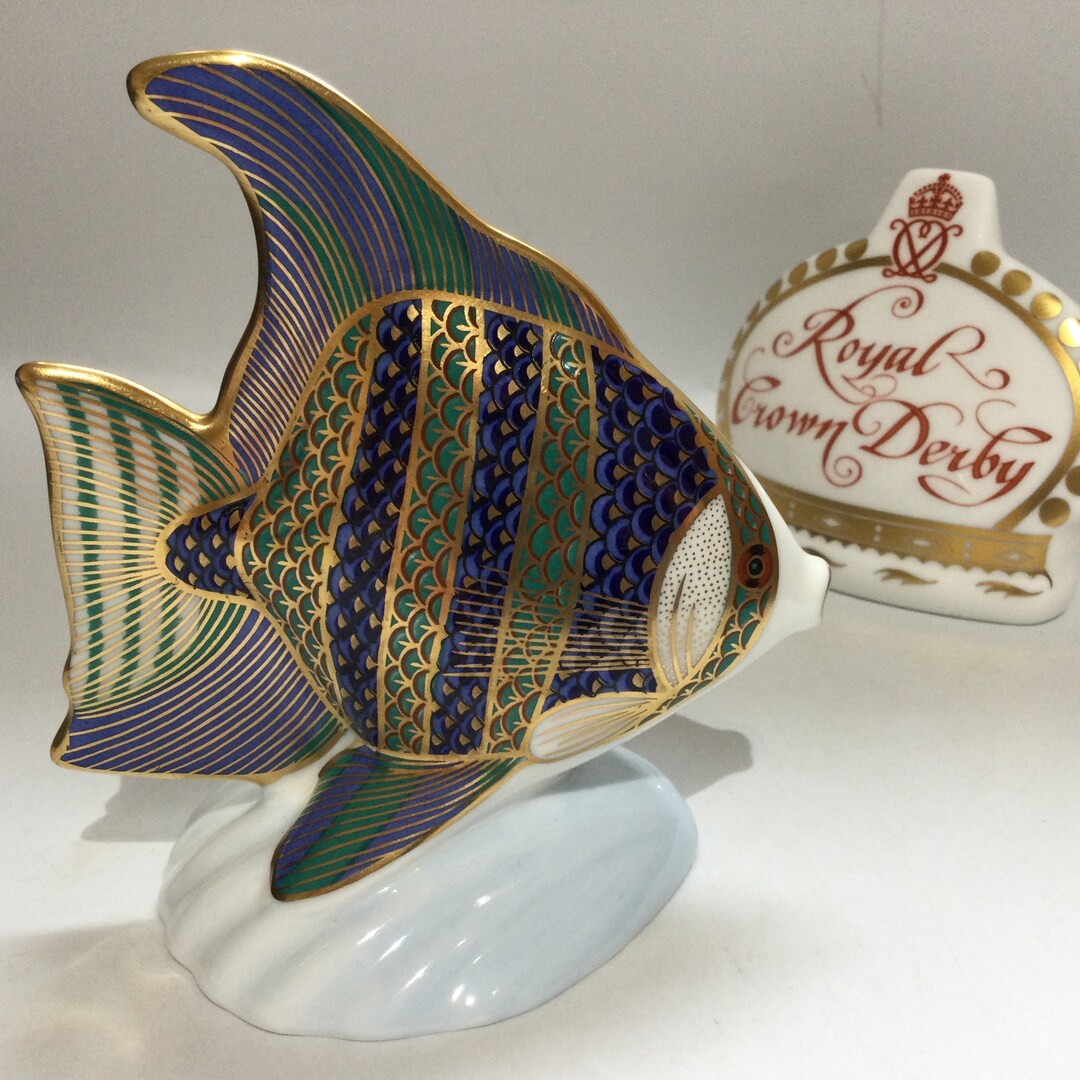 Royal Crown Derby ANGEL FISH - Etsy