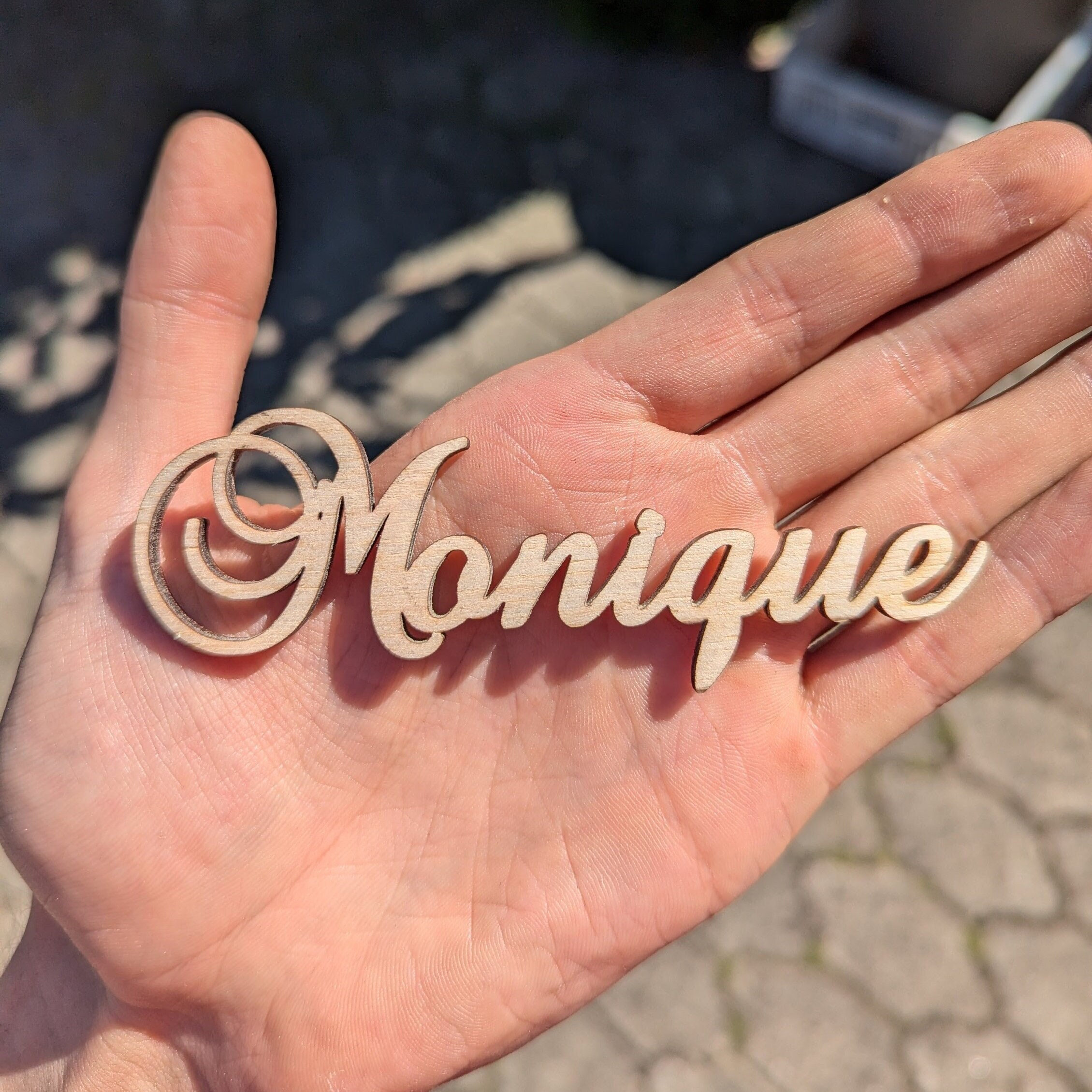 Laser Cut Names, Wedding Place Names, Table Decoration, Placename ...