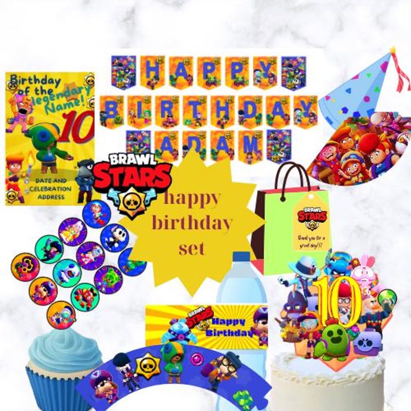 Brawl stars birthday gift - Etsy.de