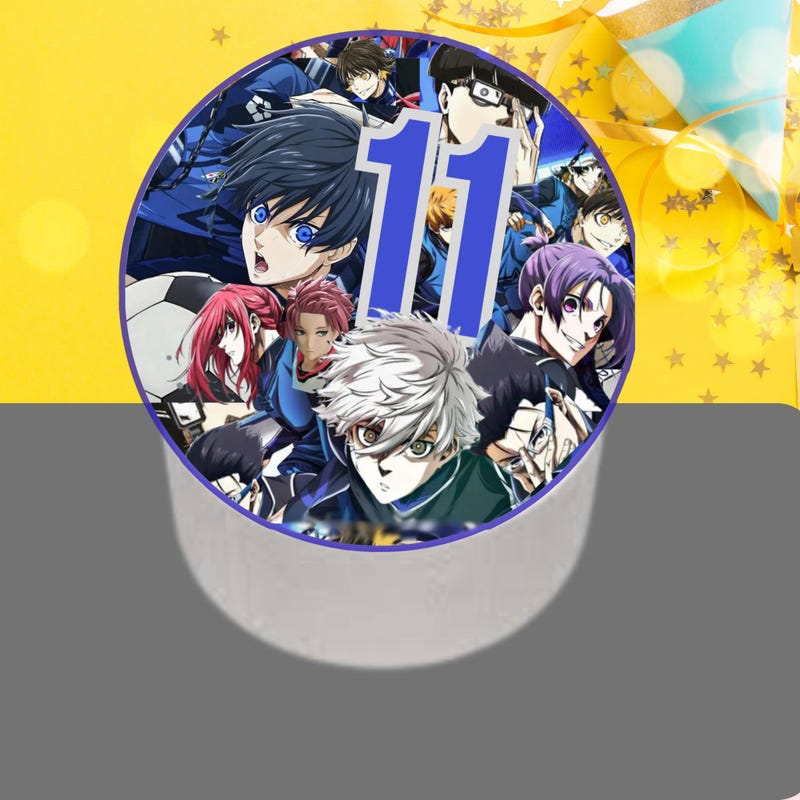 Blue Lock Birthday Decor - Etsy