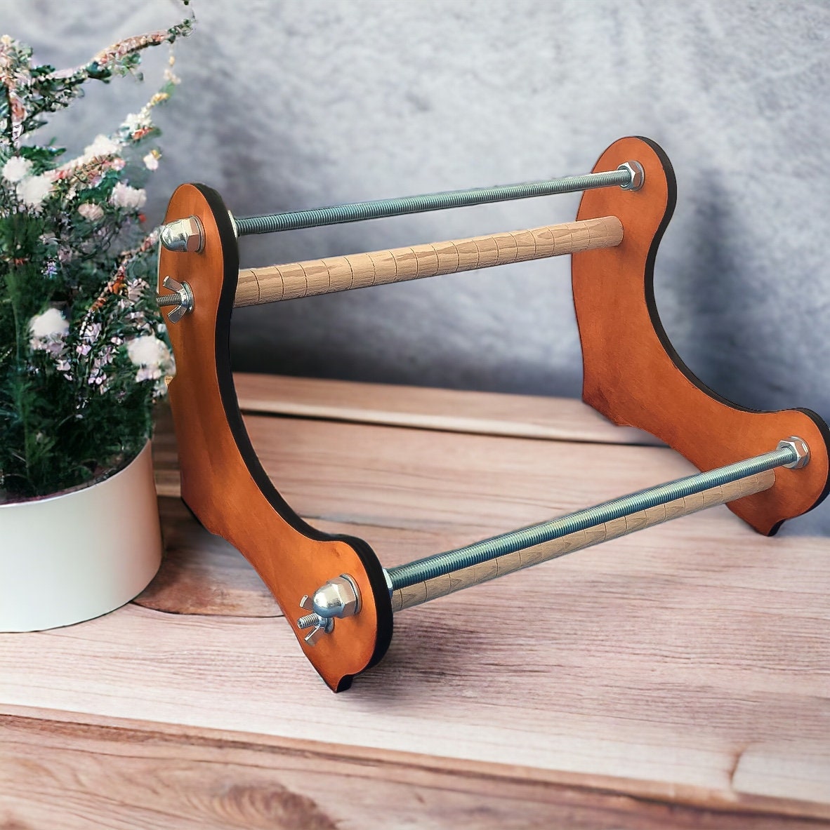 Bead Weaving Loom for Bracelets Necklaces, Beading Loom Wooden Frame ...