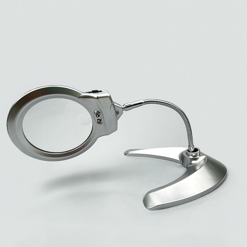 Hands-free Magnifying Glass With LED Light, Craft Tools, Magnifier for ...