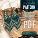 PDF Beaded Earrings Pattern, Greece Inspired Elegant Blue Gold Fringe ...