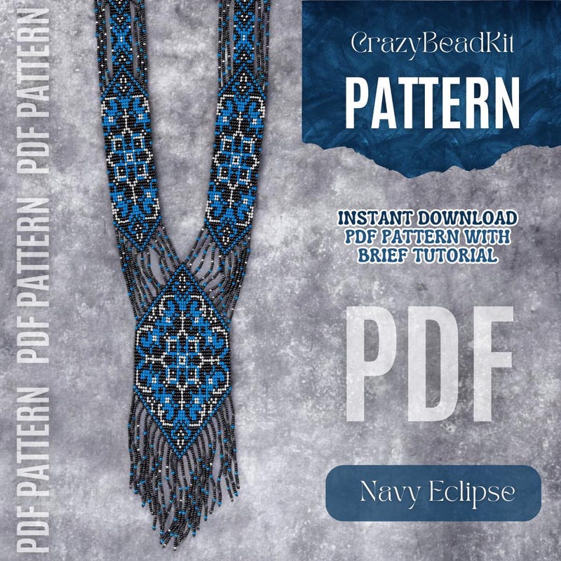 Loom Beaded Necklace - Etsy