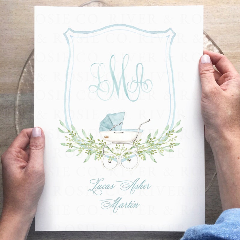 Baby Boy Monogram - Etsy