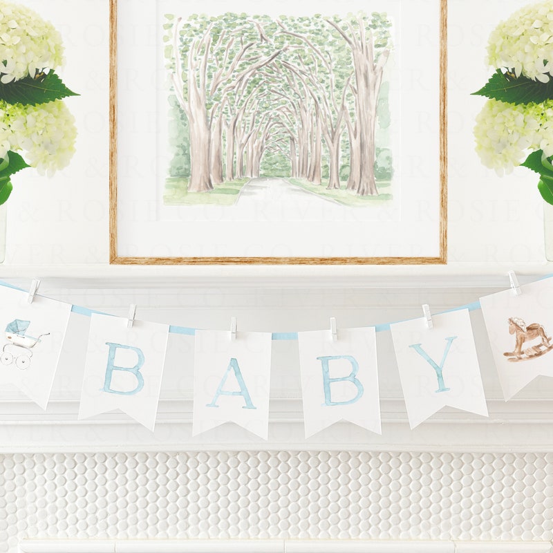 Large Baby Banner - Etsy
