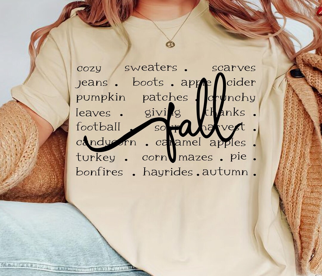 Fall Words Svg, Cozy Sweaters, Thanksgiving Svg, Scarves Etc Svg ...