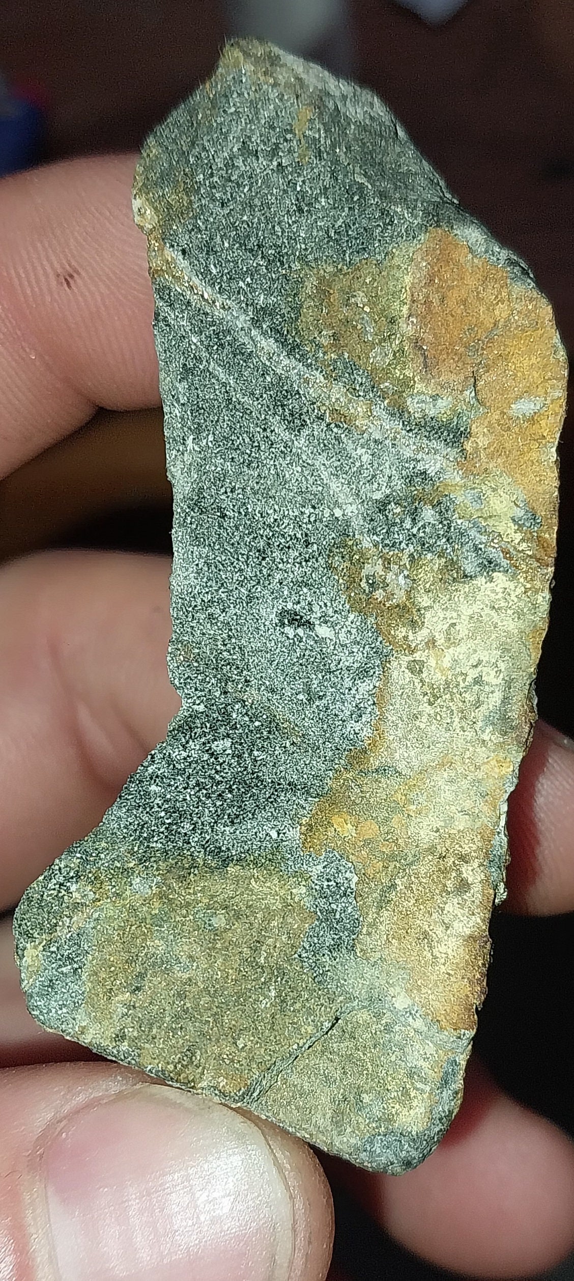 Native Gold With Blue Schist - Etsy