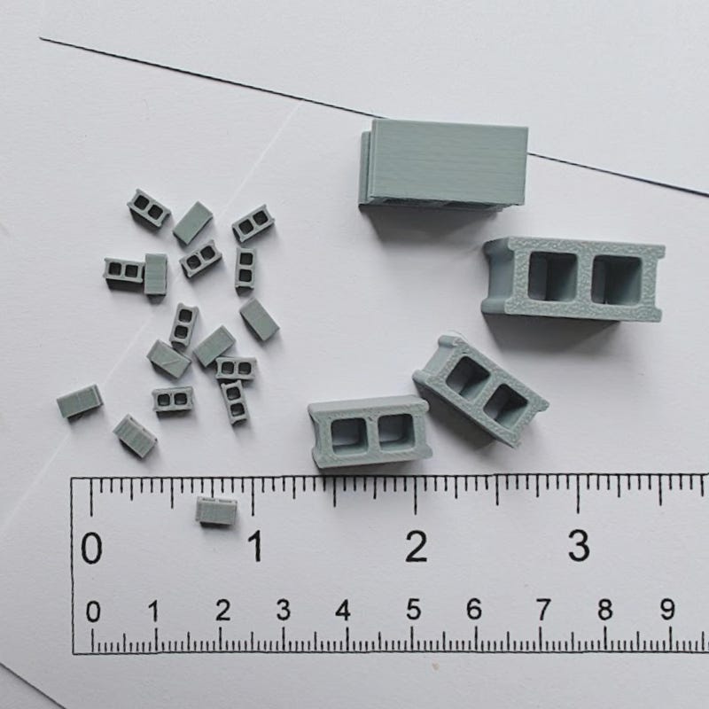 1/64 Concrete Blocks - Etsy Canada
