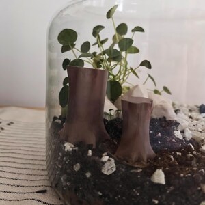 Miniature Tree Stumps, 3D Printed Stump Decor for Terrariums, Dioramas ...