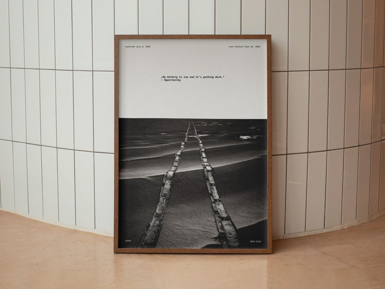 Opportunity Rover Printable Art: Mars Exploration, NASA Art (digital ...