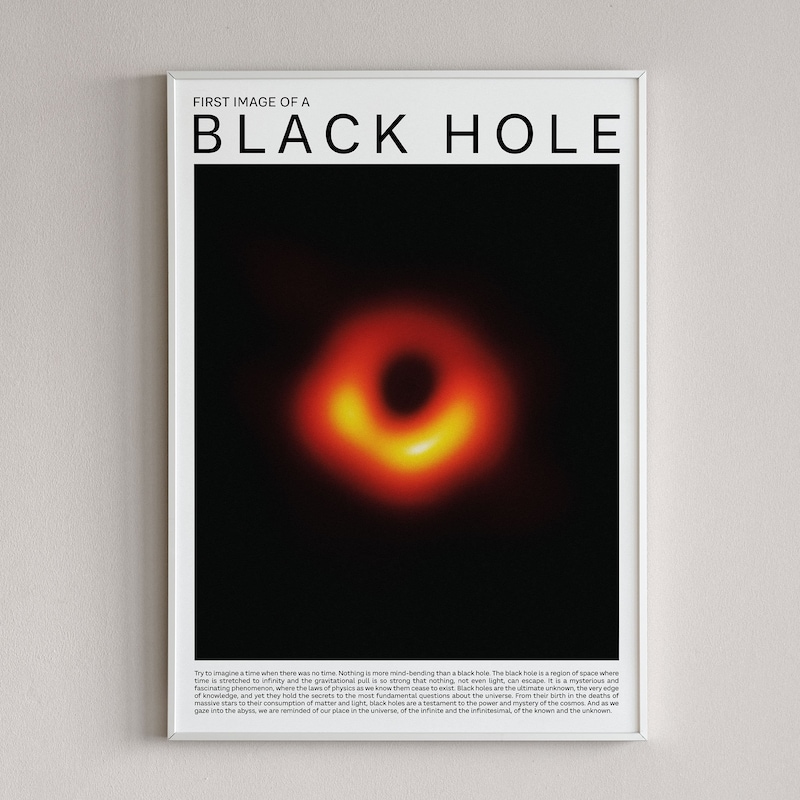 Space Posters Black Hole - Etsy