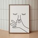 Funny Bathroom Printable Art: Stinky Face Line Art (digital Download ...