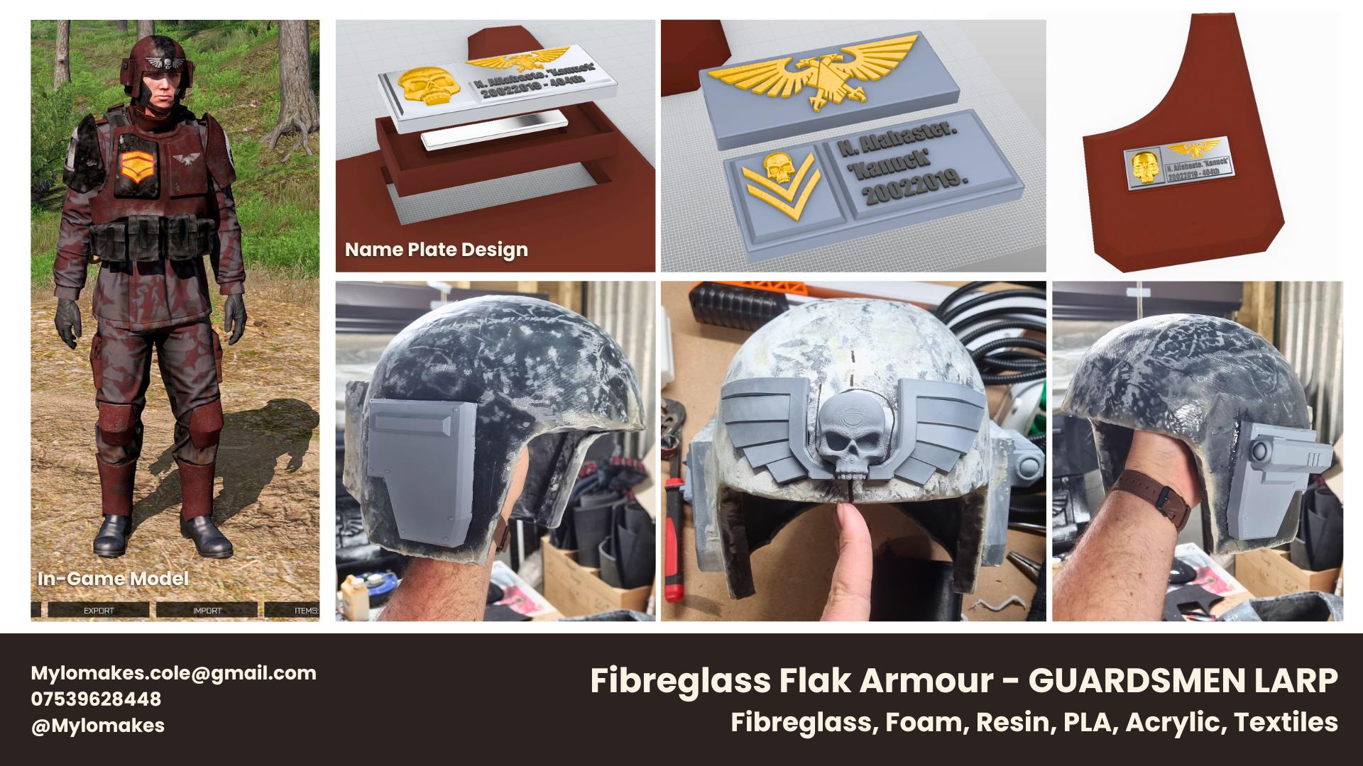 Custom Dystopian Imperial Guardian Armour - Cosplay - Resin Armour ...