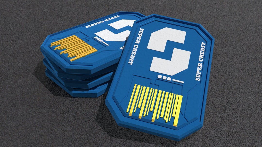 Helldivers Supercredit - Memorabilia Coin Decoration - Etsy UK