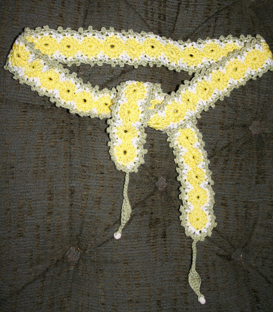 Flower Belt Accessory Crochet Pattern - Etsy